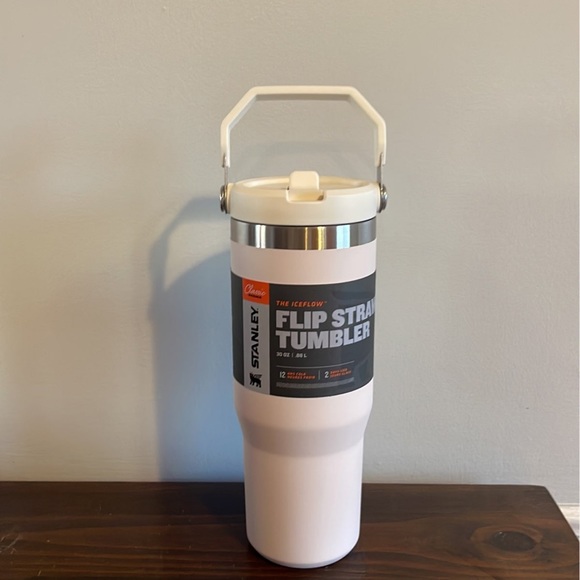 Stanley | Kitchen | Stanley Iceflow Flip Straw Tumbler 3oz Rose Quartz ...